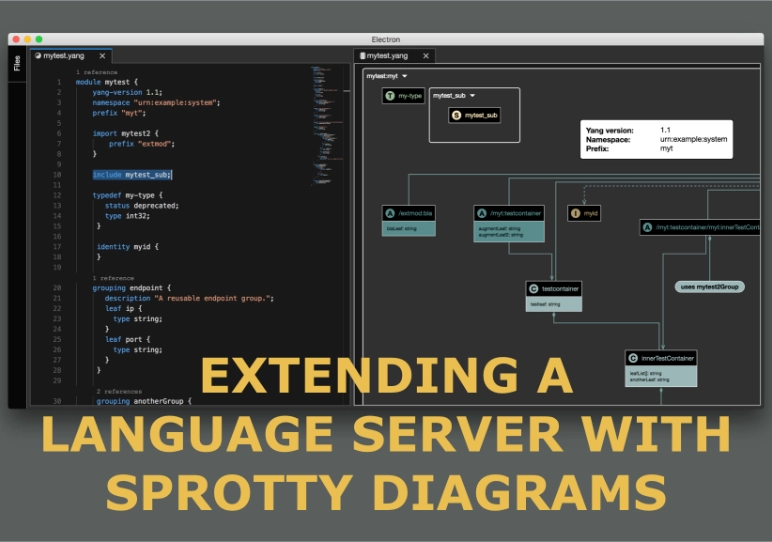 Extending a language server with sprotty diagrams | TypeFox
