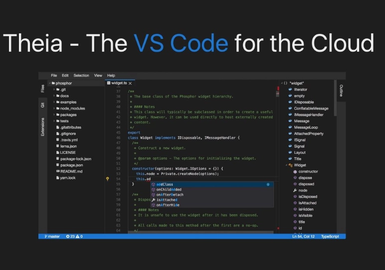 Theia – VS Code in the cloud | TypeFox